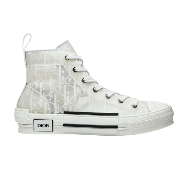Dior B23 High Top Sneakers - White