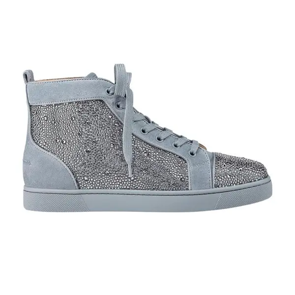 CHRISTIAN LOUBOUTIN Louis Orlato Flat Squale Strass