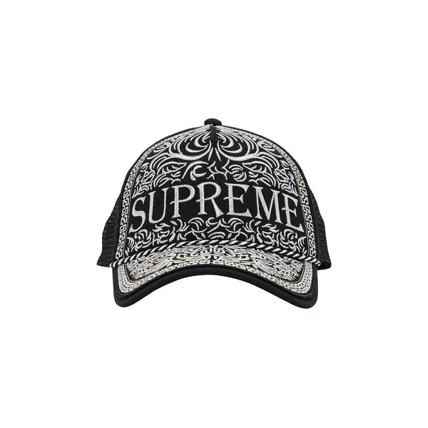 Supreme Vaquero Mesh Back 5-panel Hat - Black