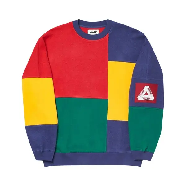 PALACE Patch Up Ya Life Crewneck