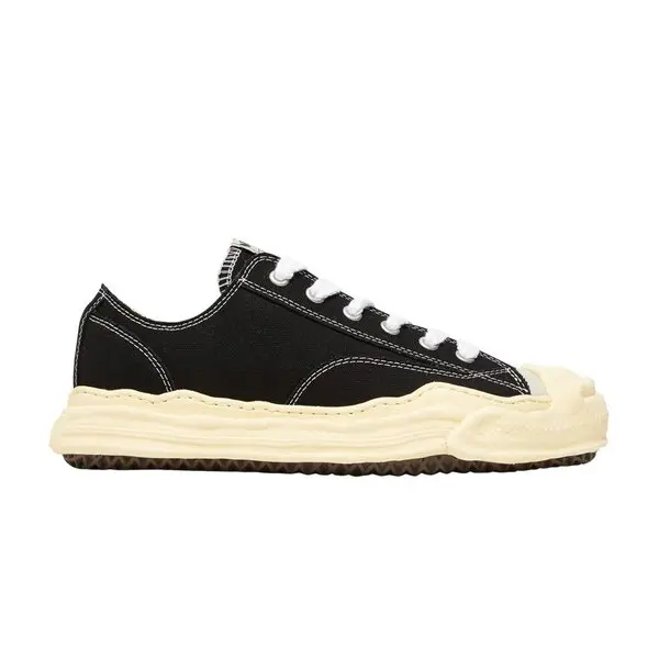 Mihara Yasuhiro Hank Vintage Sole Canvas Low - Black
