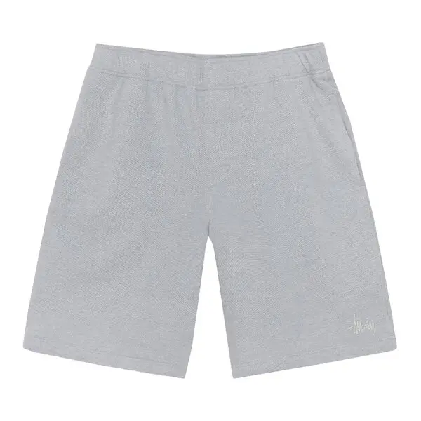 StÜssy Double Layer Jersey Short - Grey