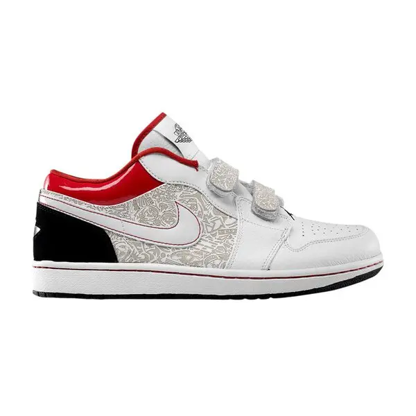 JORDAN 1 Low Velcro Sneakers - White