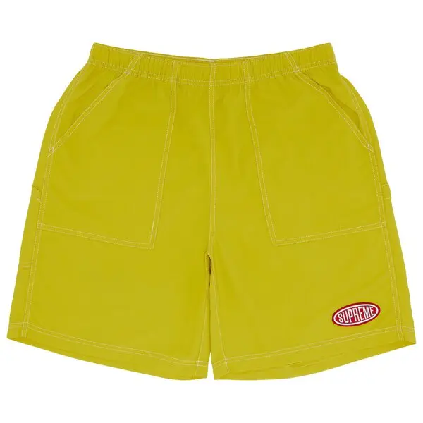Supreme Nylon Painter Short - Yellow