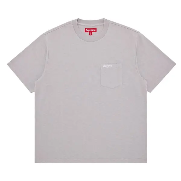 Supreme Short-sleeve Pocket T-shirt - Grey