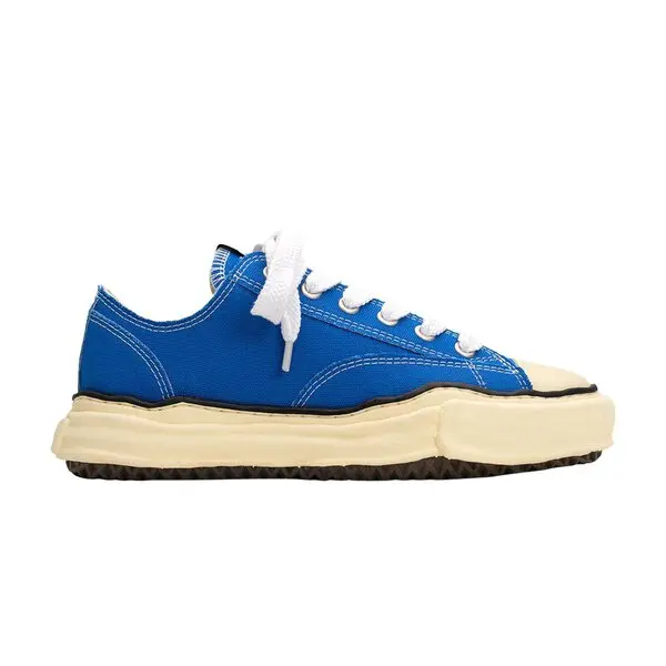 Mihara Yasuhiro Peterson Og Sole Canvas Low Sneakers - Blue