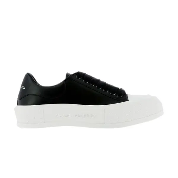 Alexander McQueen Deck Plimsoll - Black