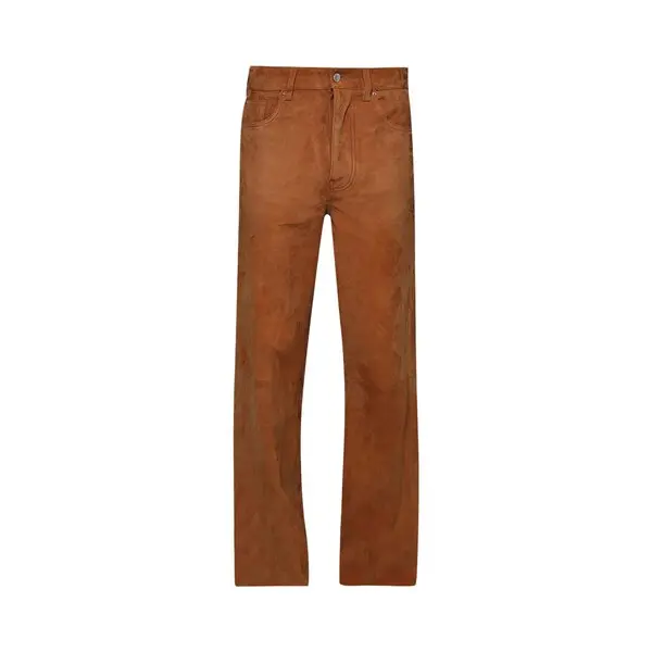 Amiri Ma Quad Suede Baggy Pant