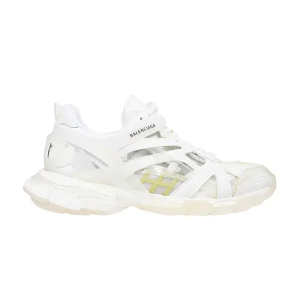 Balenciaga Track.2 Sneaker With Clear Sole - White
