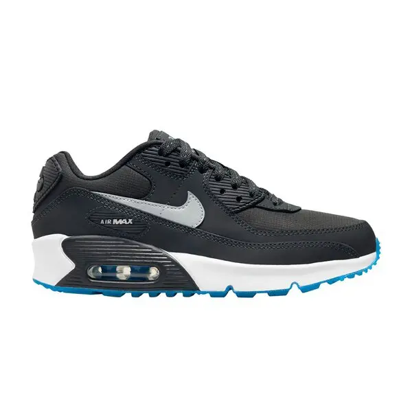 Nike Air Max 90 Gs Reflective Swoosh - Black