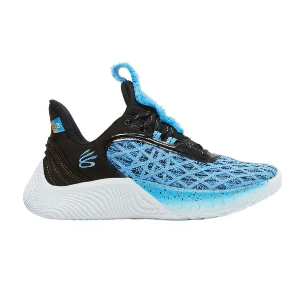 CURRY BRAND Sesame Street X Curry Flow 9 Gs 'street Pack Cookie Monster' Sneakers - Blue