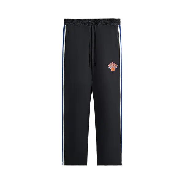 新品Kith Knicks VintageNylon Wide Leg Pant Kith For The New York Knicks Vintage Nylon Wide Leg Pant - Black