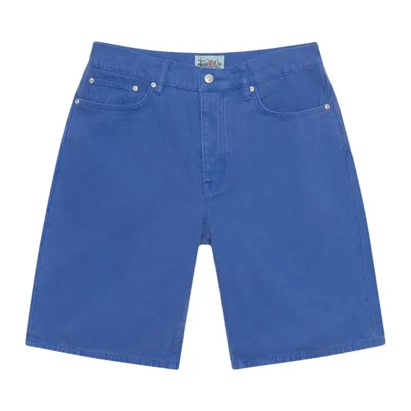 StÜssy Washed Canvas Shorts - Blue