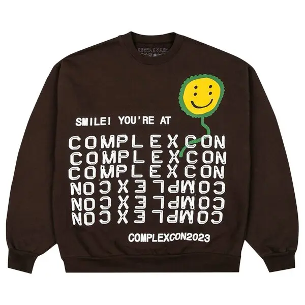 CACTUS PLANT FLEA MARKET Complexcon Smile! Crewneck