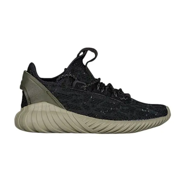 Adidas Tubular Doom Sock Primeknit J Cargo Sneakers - Black
