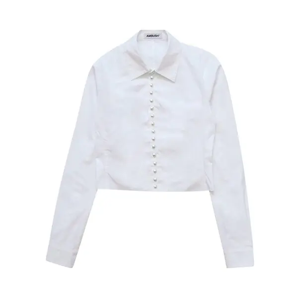 AMBUSH Fitted Shirt With Pearl Button