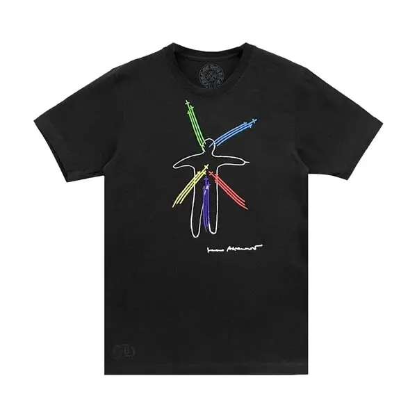 Chrome Hearts X Marina Abramovic Graphic Print T-shirt /multicolor