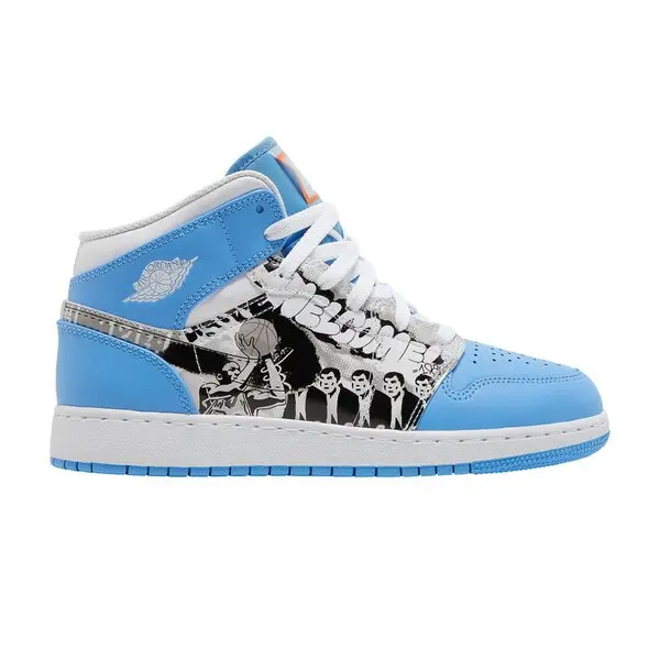 JORDAN 1 Mid Gs Sneakers - White