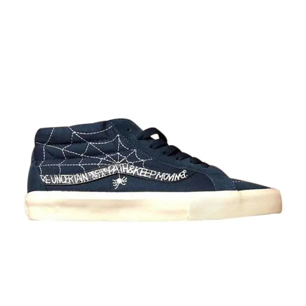 VANS Wtaps X Sk8-mid 'spiderwebs' Sneakers - Blue