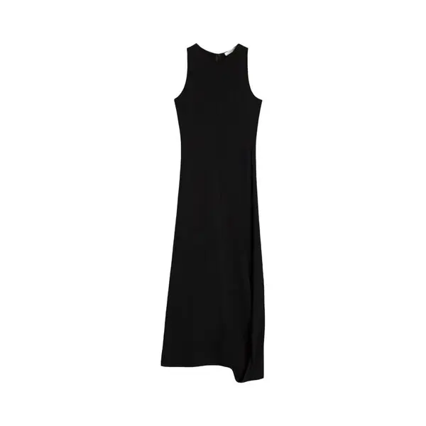 LEMAIRE Twisted Hem Dress - Black