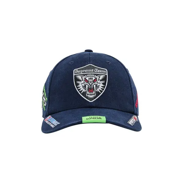Supreme Racing Team 6-panel Hat - Blue