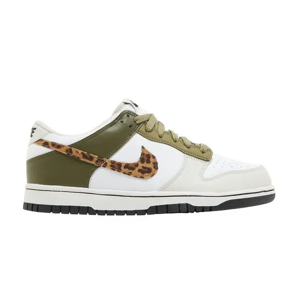 Nike Dunk Low Gs Leopard - White