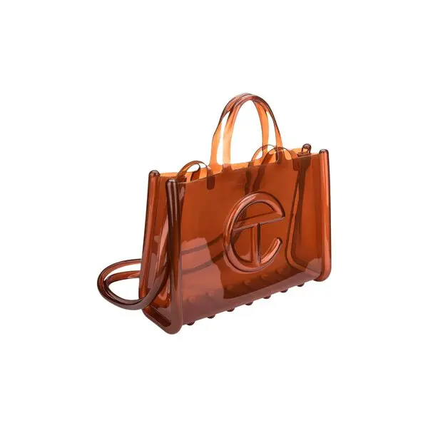 TELFAR X Melissa Large Jelly Shopper - Brown
