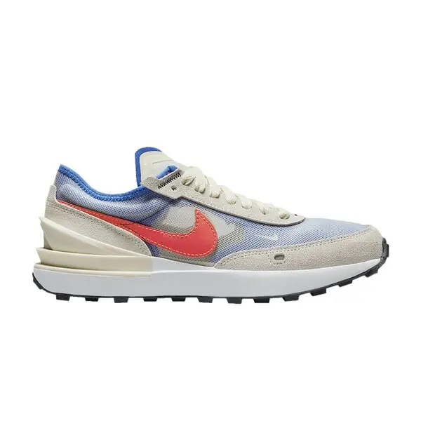 Nike Waffle One Gs 'coconut Milk Crimson Royal - Cream