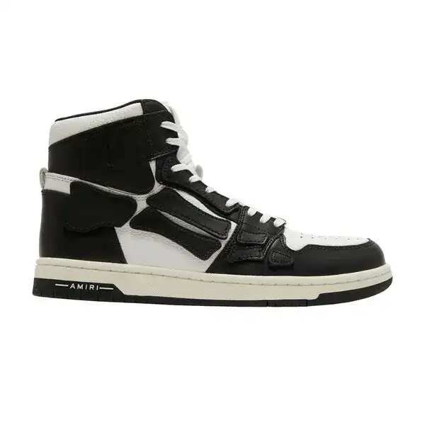 Amiri Skel Top High-Top Sneakers Black Editorialist