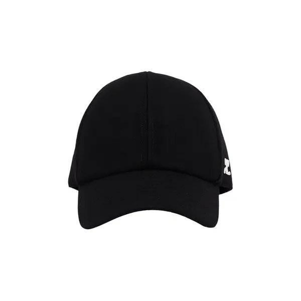 COURREGES Signature Cap - Black