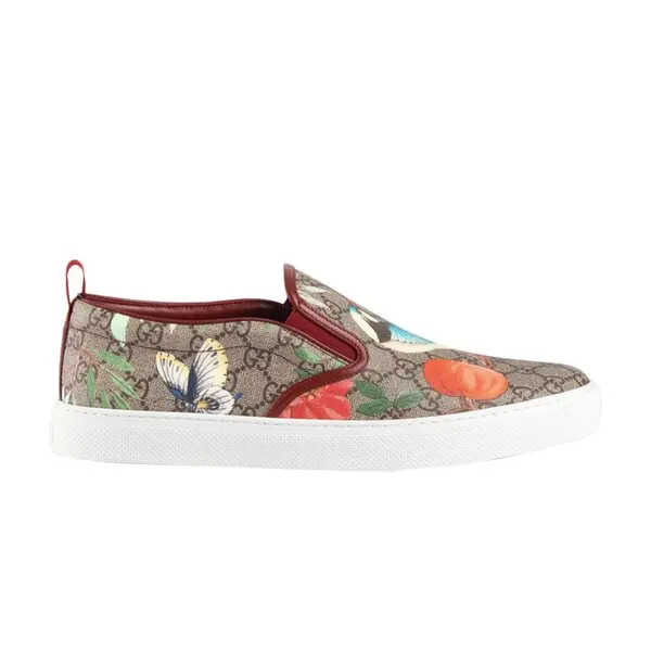 Gucci Gg Supreme Tian Slip-on Loafer