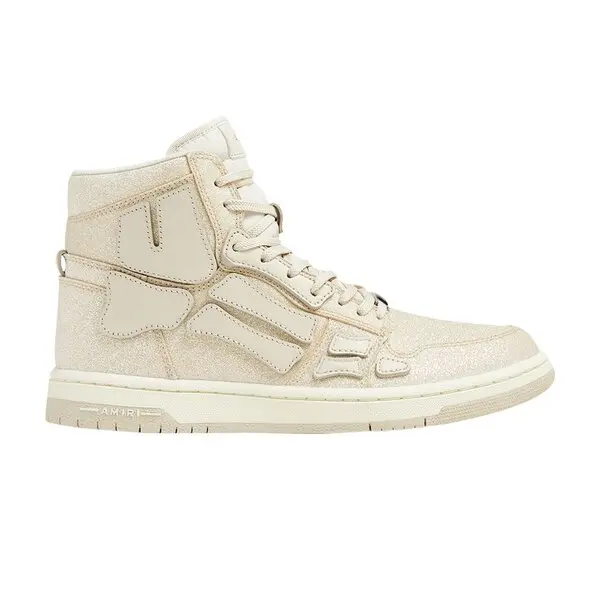 Amiri Skel Top High Sneakers - Tan