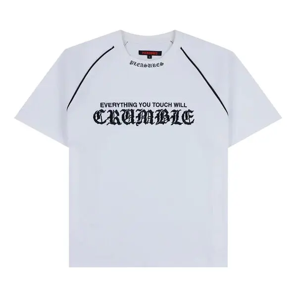 PLEASURES Crumble Heavyweight Raglan Tee