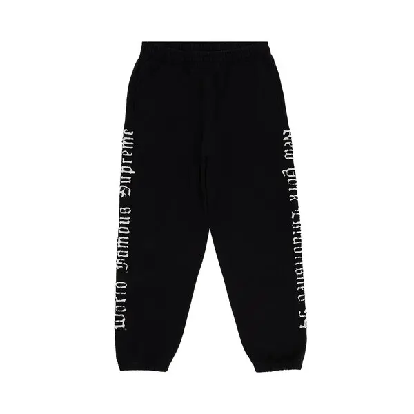 Supreme Cut Out Sweatpants Buy Supreme Cutout Letters Sweatpant