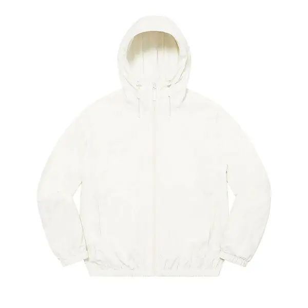 Supreme Lightweight Nylon Hooded Jacket - White