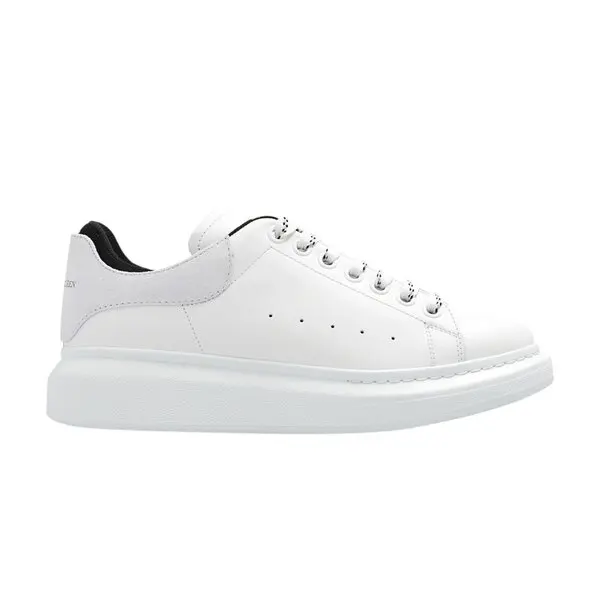 Alexander McQueen Oversized Sneaker With Double Heel Tab - White