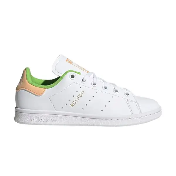 Adidas Disney X Stan Smith J 'miss Piggy & Kermit - White
