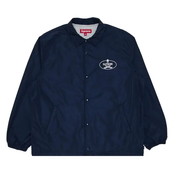 Supreme Crest Coaches Jacket - Blue