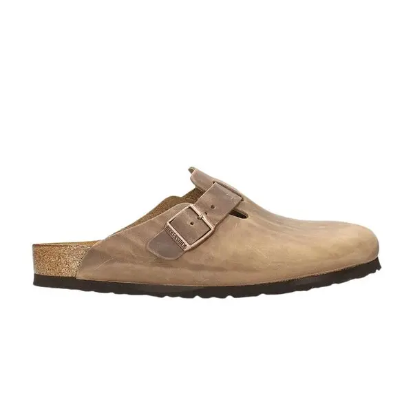 BIRKENSTOCK Boston Oiled Leather Clogs