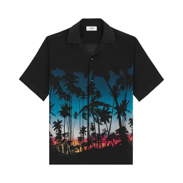 Celine Printed Hawaiian Shirt