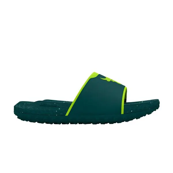 Under Armour Project Rock 3 Slides - Teal