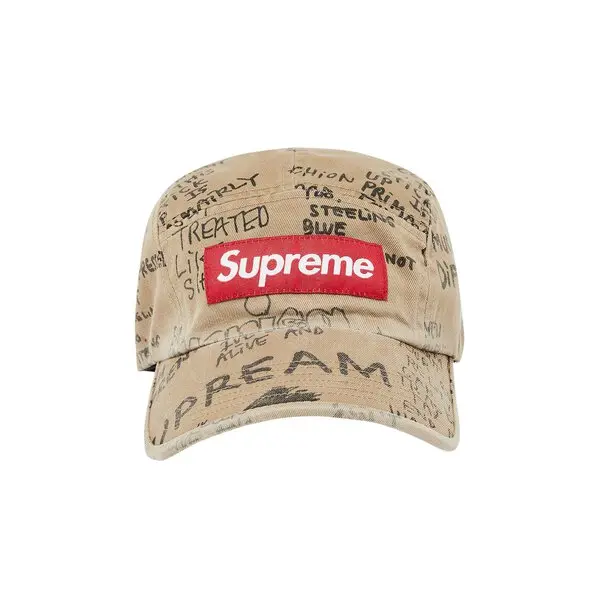 Supreme Gonz Poems Camp Cap - Tan