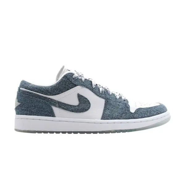 JORDAN 1 Retro Low 'denim' Sneakers - White