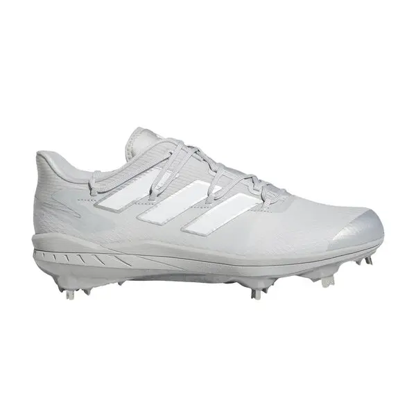 Adidas Adizero Afterburner 8 Laceless Cleats - Grey