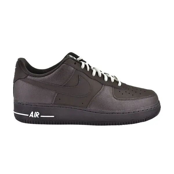Nike Air Force 1 Low Velvet Textured Leather Sneakers