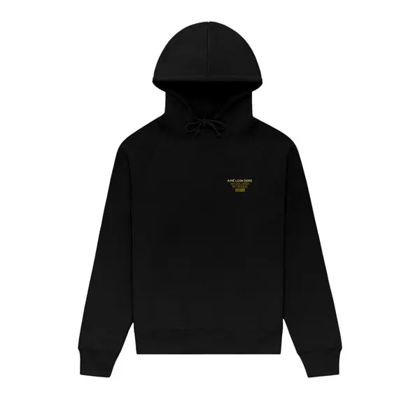 Aimé Leon Dore 38-gs Offshore Hoodie - Black