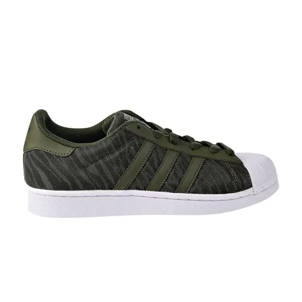 Adidas Superstar Glitter Mesh J Sneakers - Green