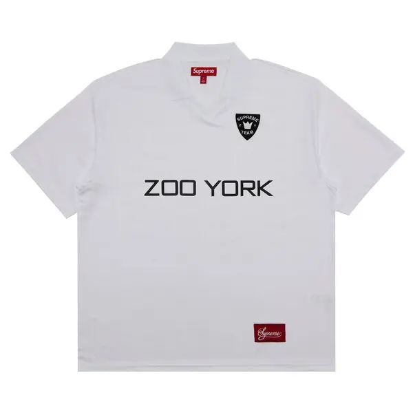 Supreme X Zoo York Soccer Jersey - White