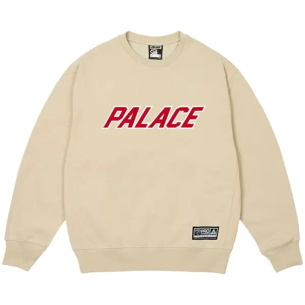 PALACE Appliqué Team Crew - Grey