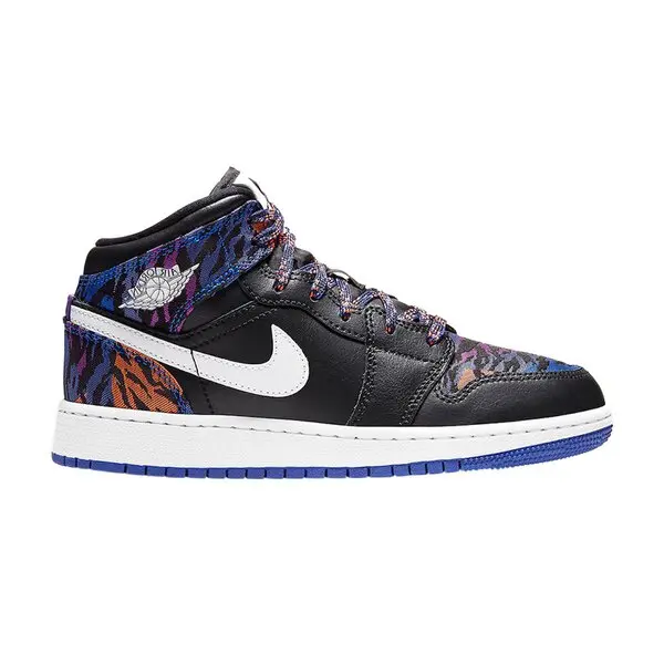 JORDAN 1 Mid Se Gs Sneakers - Black